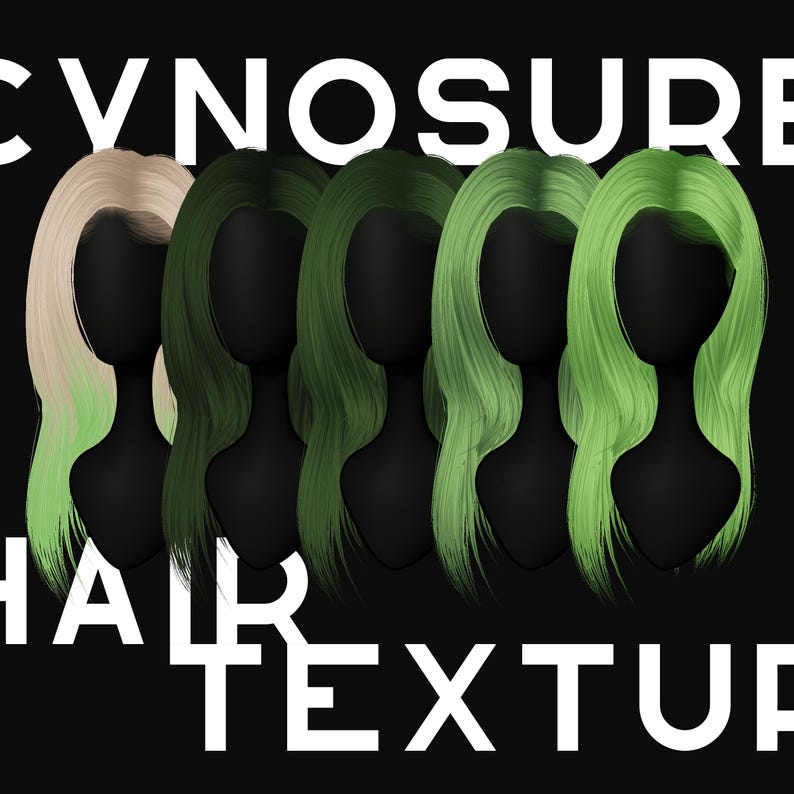 Hair Texture Pack - 46 Piece #IMVU #SECONDLIFE #SIMS - Etsy