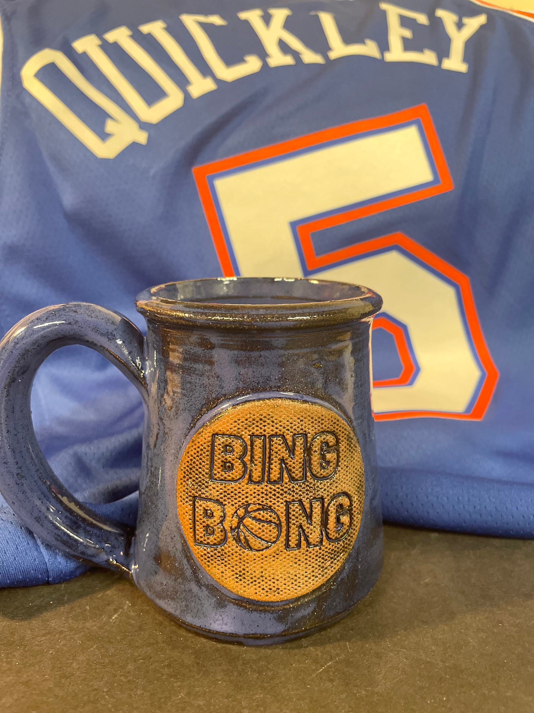 Handmade Ceramic Mug NY Knicks Gift Bing Bong | Etsy