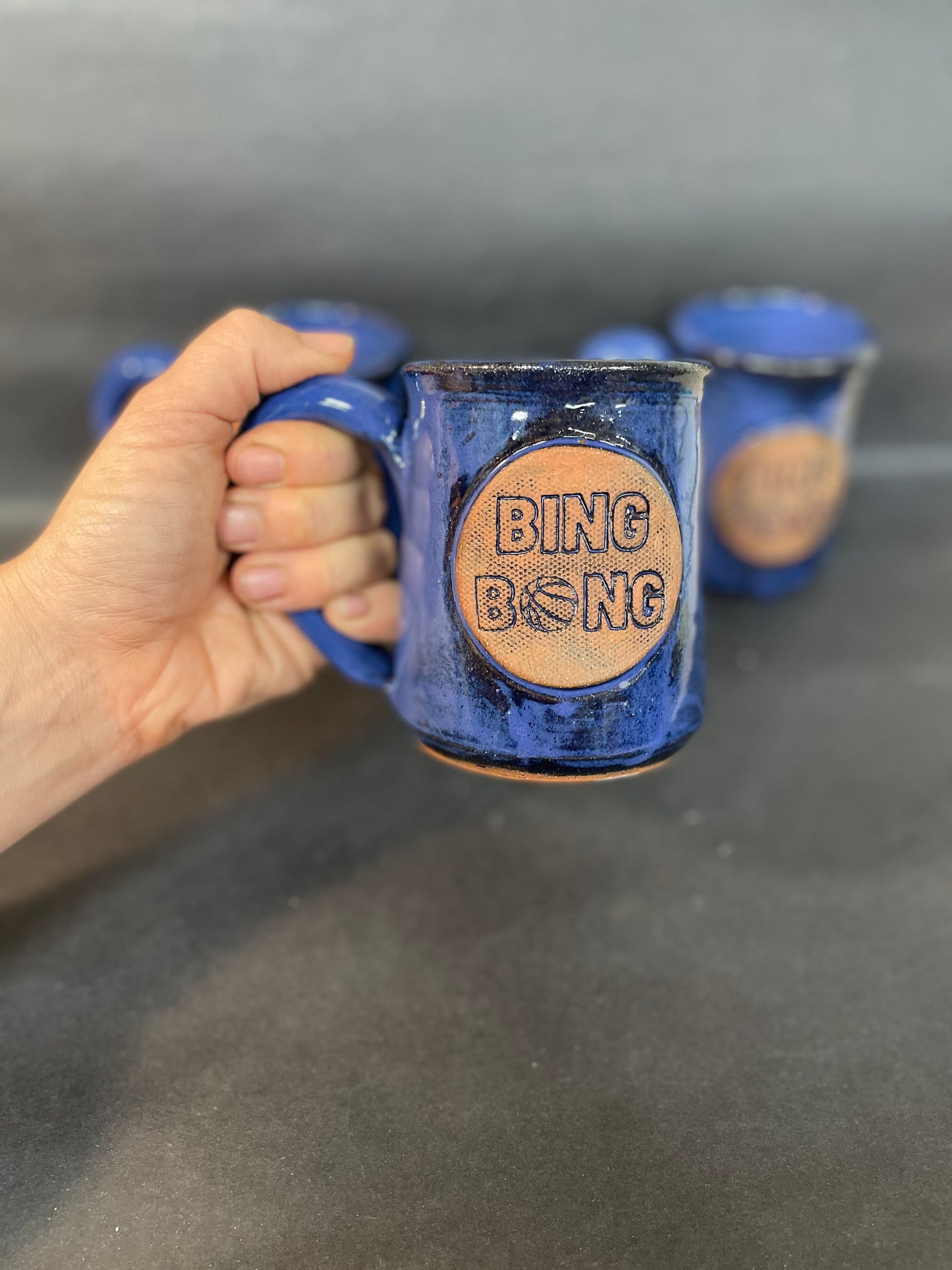 Handmade Ceramic Mug NY Knicks Gift Bing Bong - Etsy.de