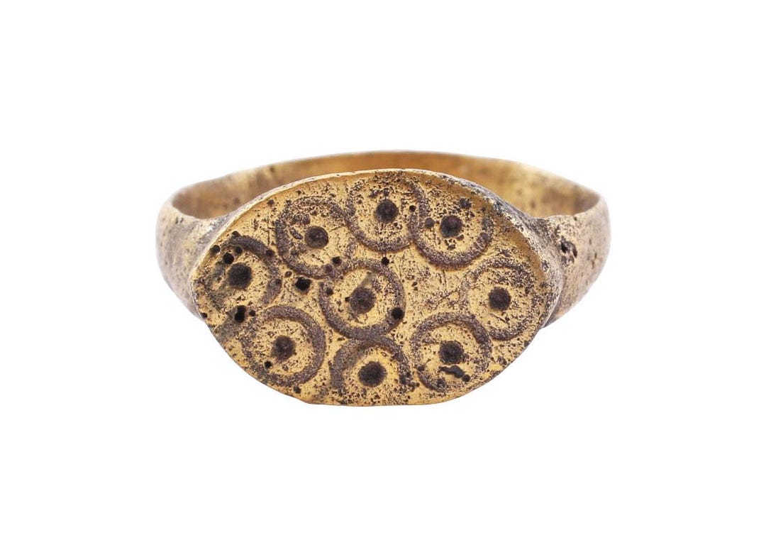 Medieval Anglo-saxon (english) Ring, Size 10 1/2 - Etsy