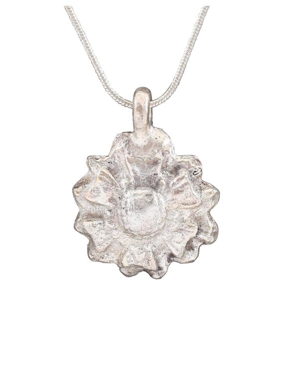 Ancient Roman / Medieval Wheel of Fortune amulet neck… - Gem