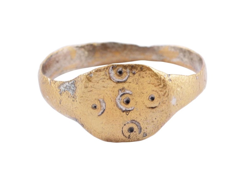 Medieval Anglo-saxon (english) Ring, Size 8 1/4 - Etsy