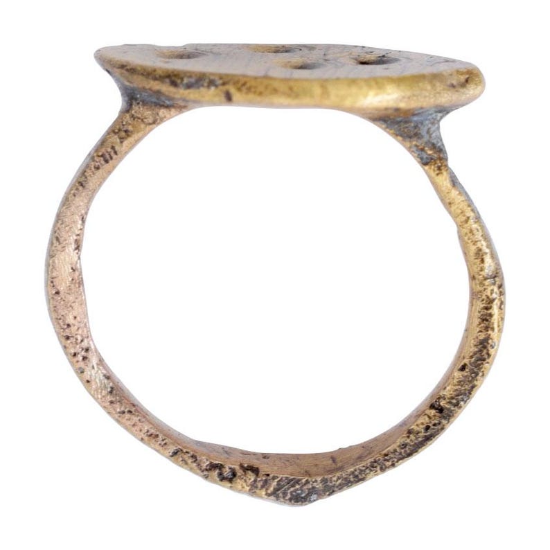 Anglo Saxon Ring, 6th-8th Century AD, Size 2 1/2 - Etsy