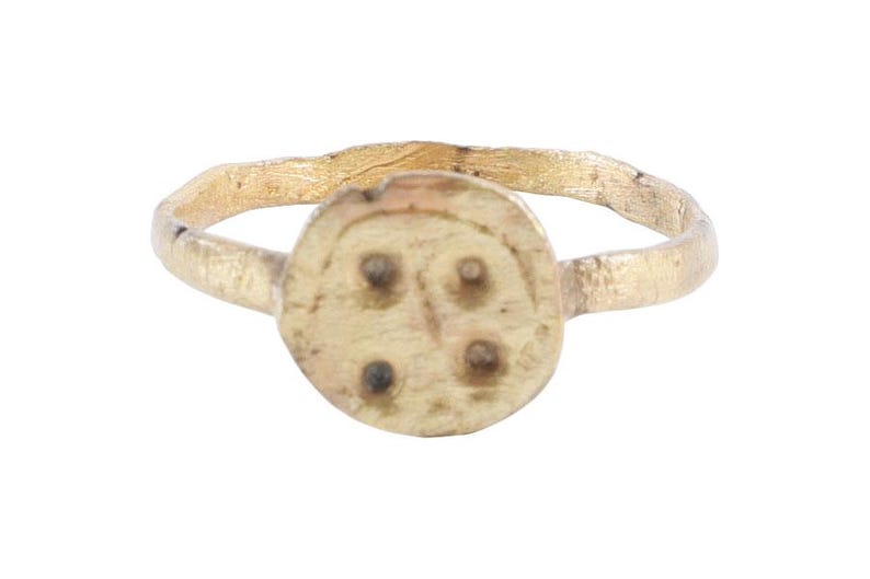 Medieval Anglo-saxon (english) Ring, 9th-10th Century AD., Size 8 1/4 ...