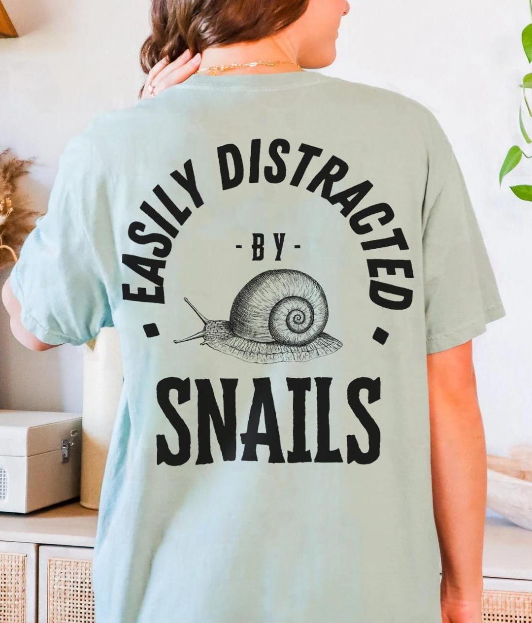 Snail Lover Shirt | Cozy Vintage Ink Art Tee for Nature Fans ...