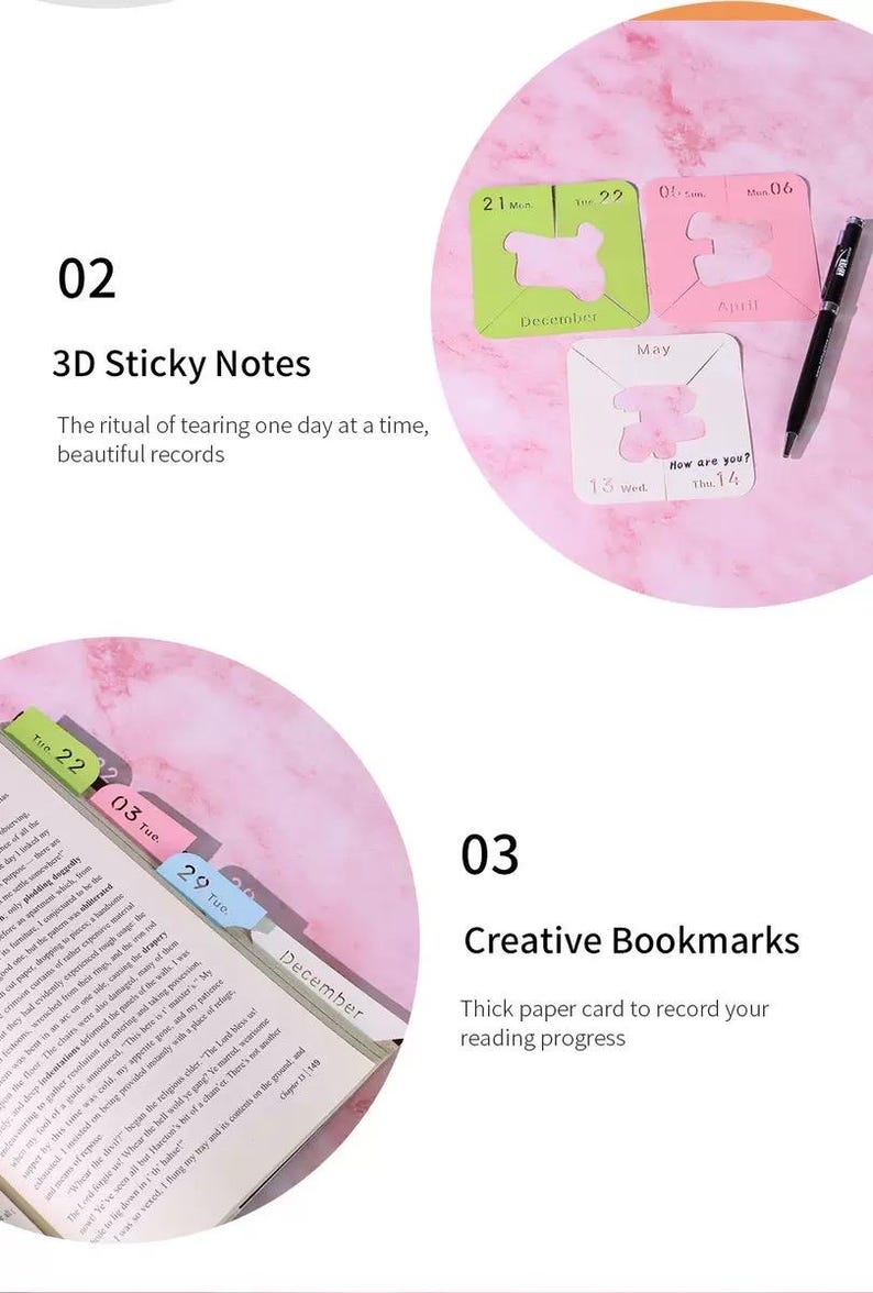 3D Love Castle Calender, 2026 Desk Calendar, 3D Paper Art Calendar, 3D ...
