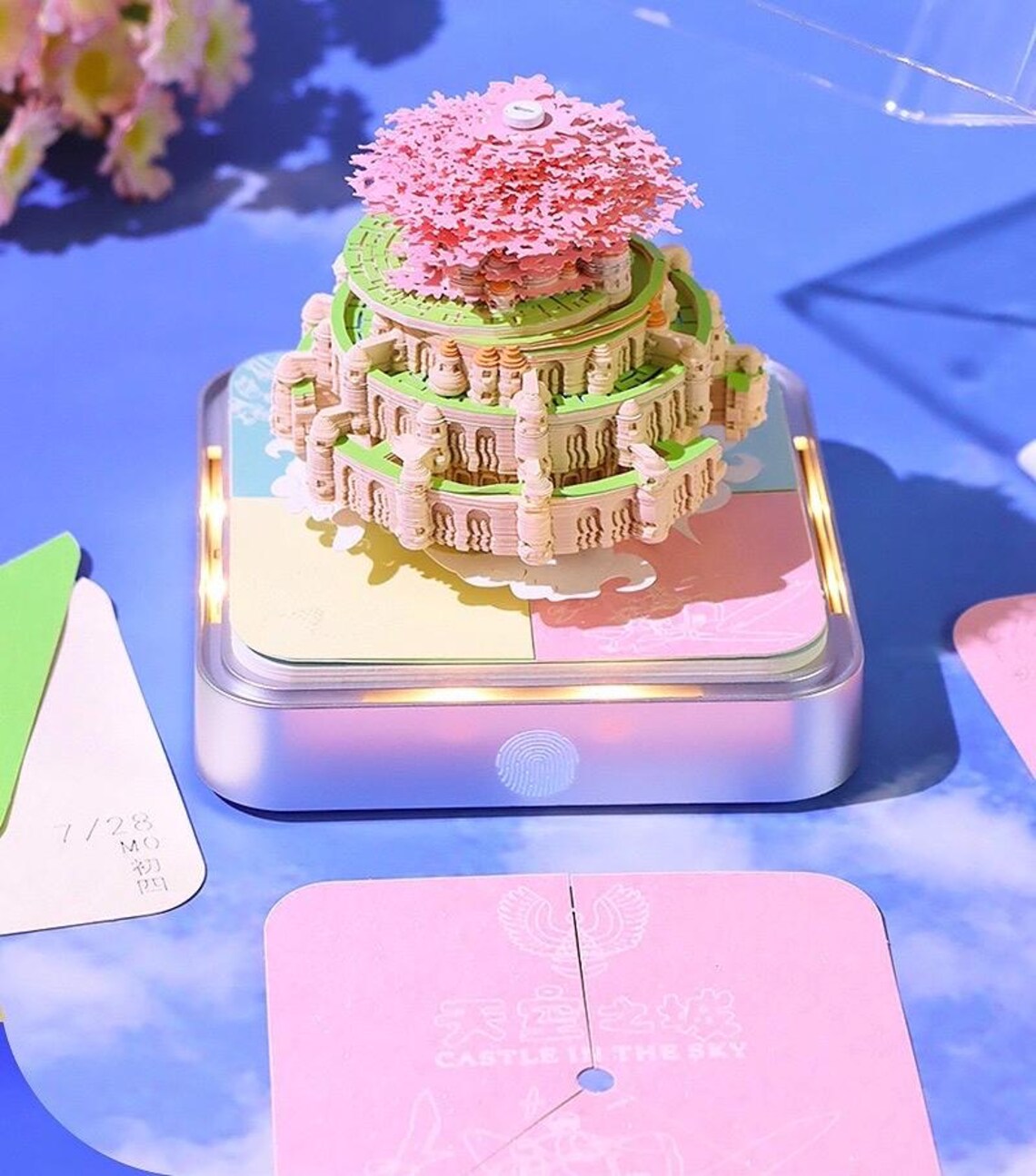 2025 Desk Calendar, 3D Paper Art Calendar, 3D Castle Design Calender ...