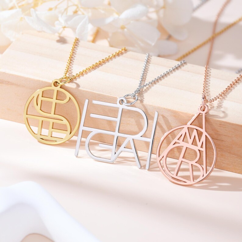 Personalized Logo Name Necklace, Custom Name Necklace, Unique Gift for ...