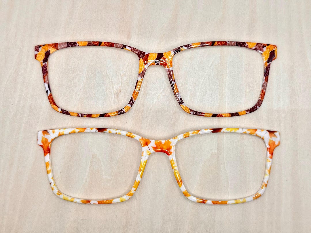 Autumn Leaves Toppers- Fall Pair - Etsy