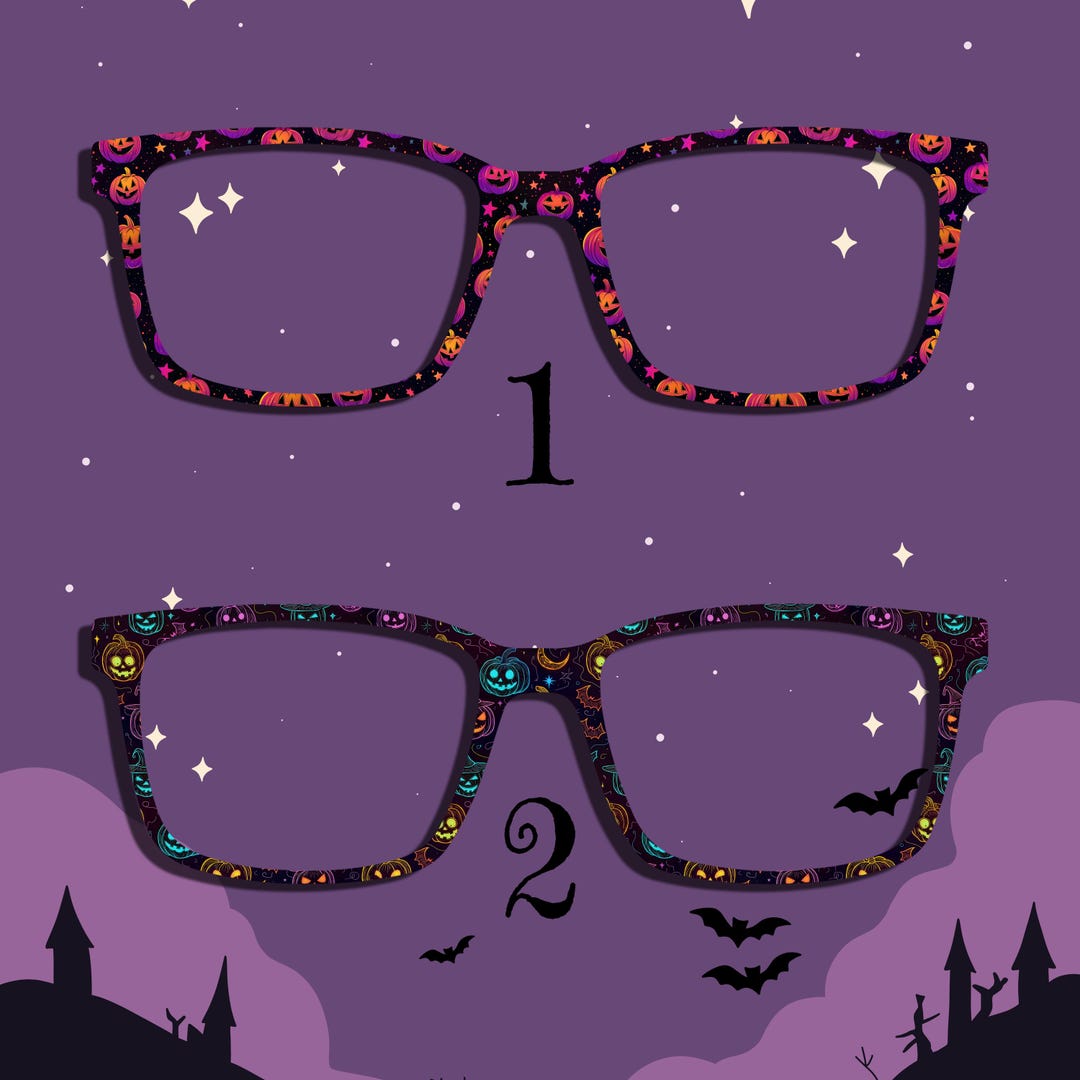 Neon Horror Toppers - Compatible With Pair Wear - Etsy