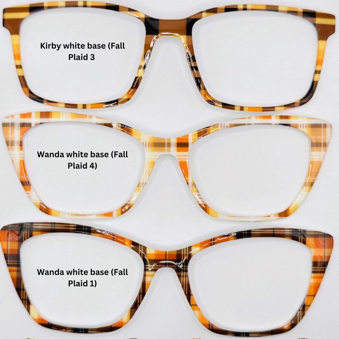 Fall Plaid Toppers Collection - Etsy