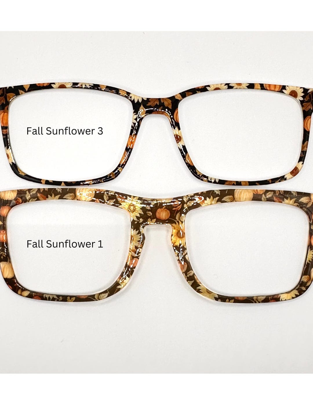 Fall Sunflower Toppers - Compatible Pair Wear- Autumn Designs - Etsy