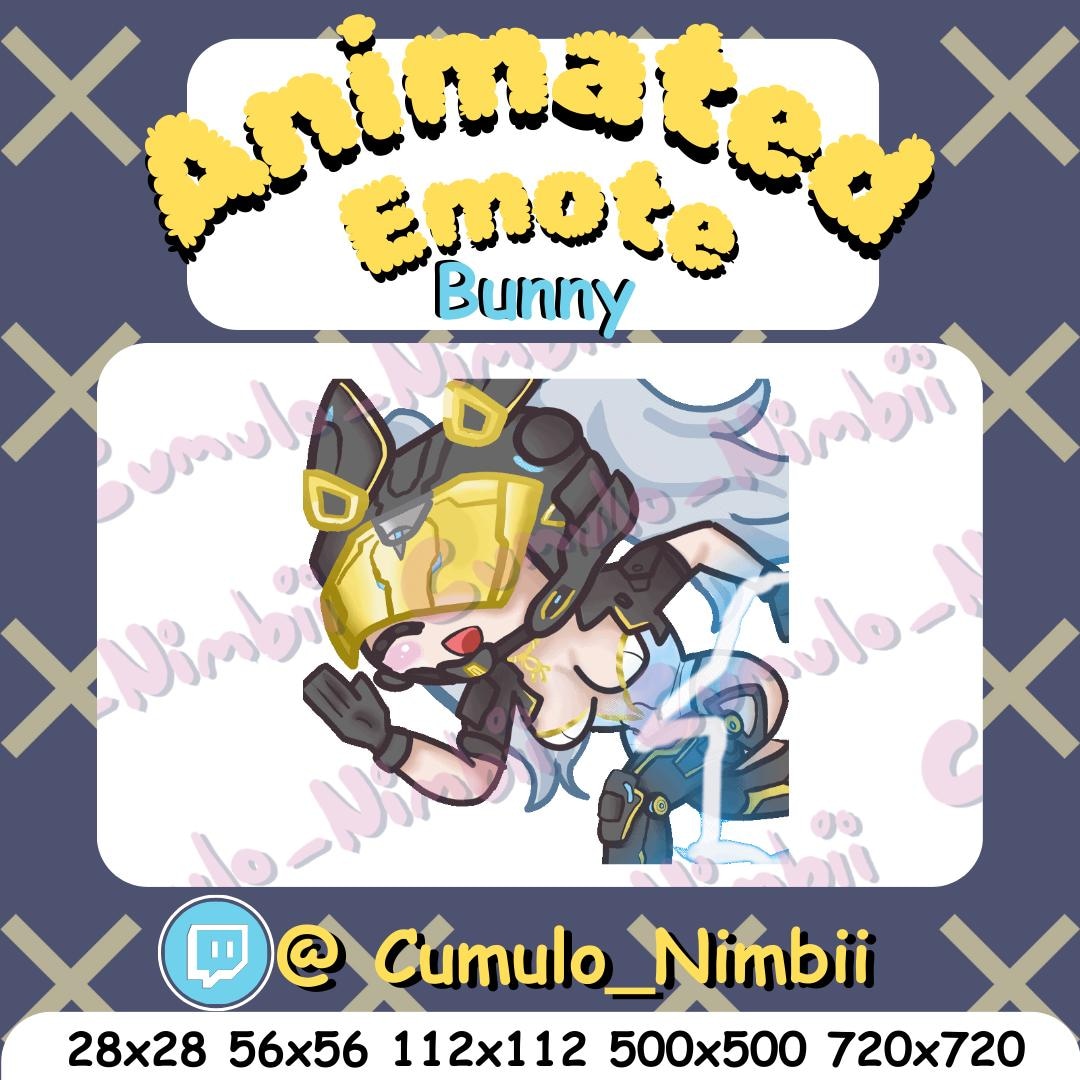 Ultimate Bunny | Animated Emote | the First Descendant | Twitch ...