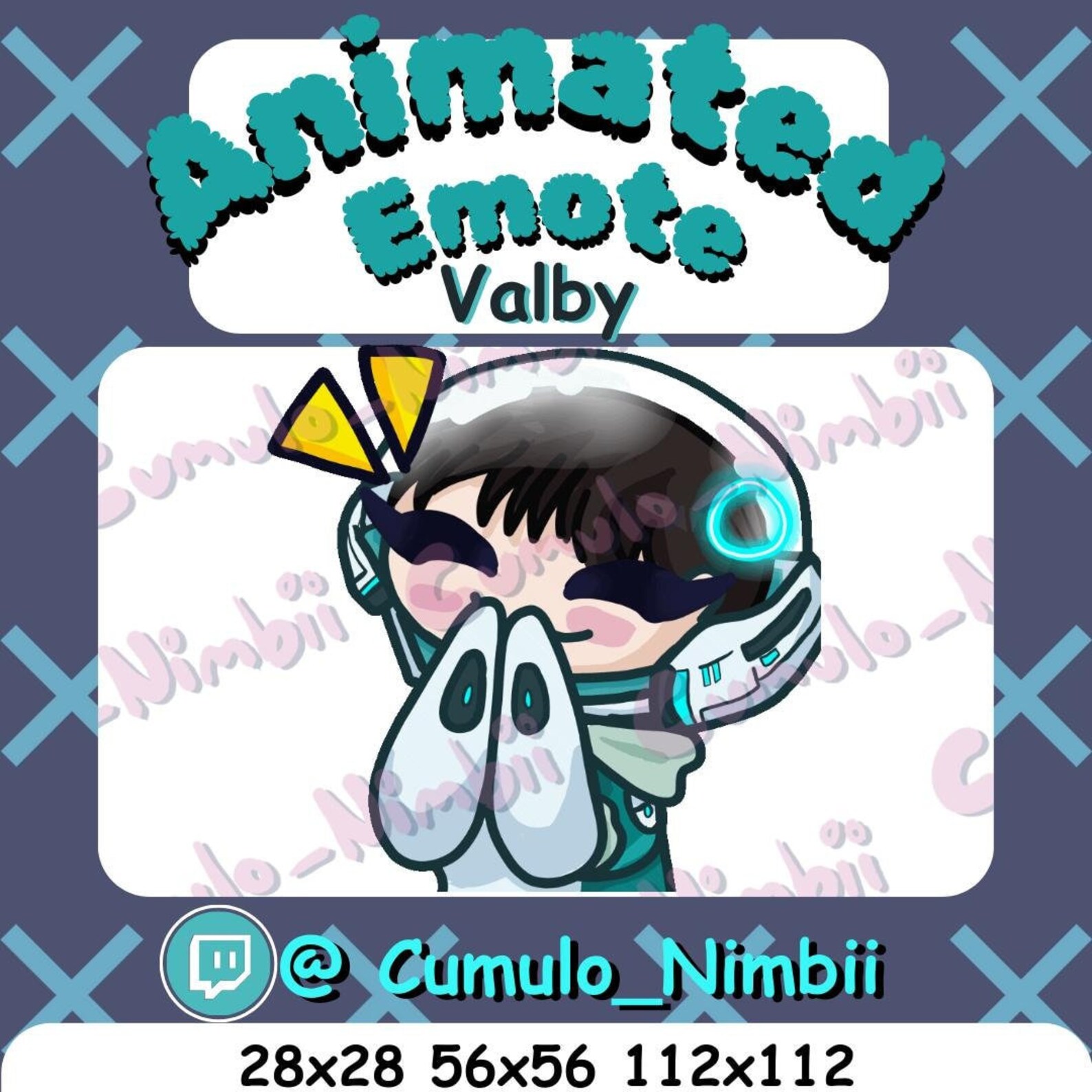 Valby | Animated Emote | the First Descendant | Twitch | Discord |emote ...