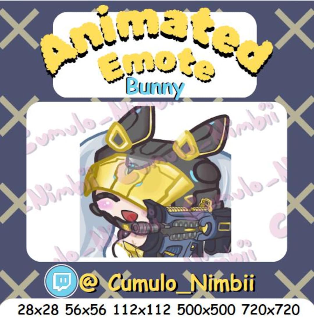 Ultimate Bunny | Animated Emote | the First Descendant | Twitch ...