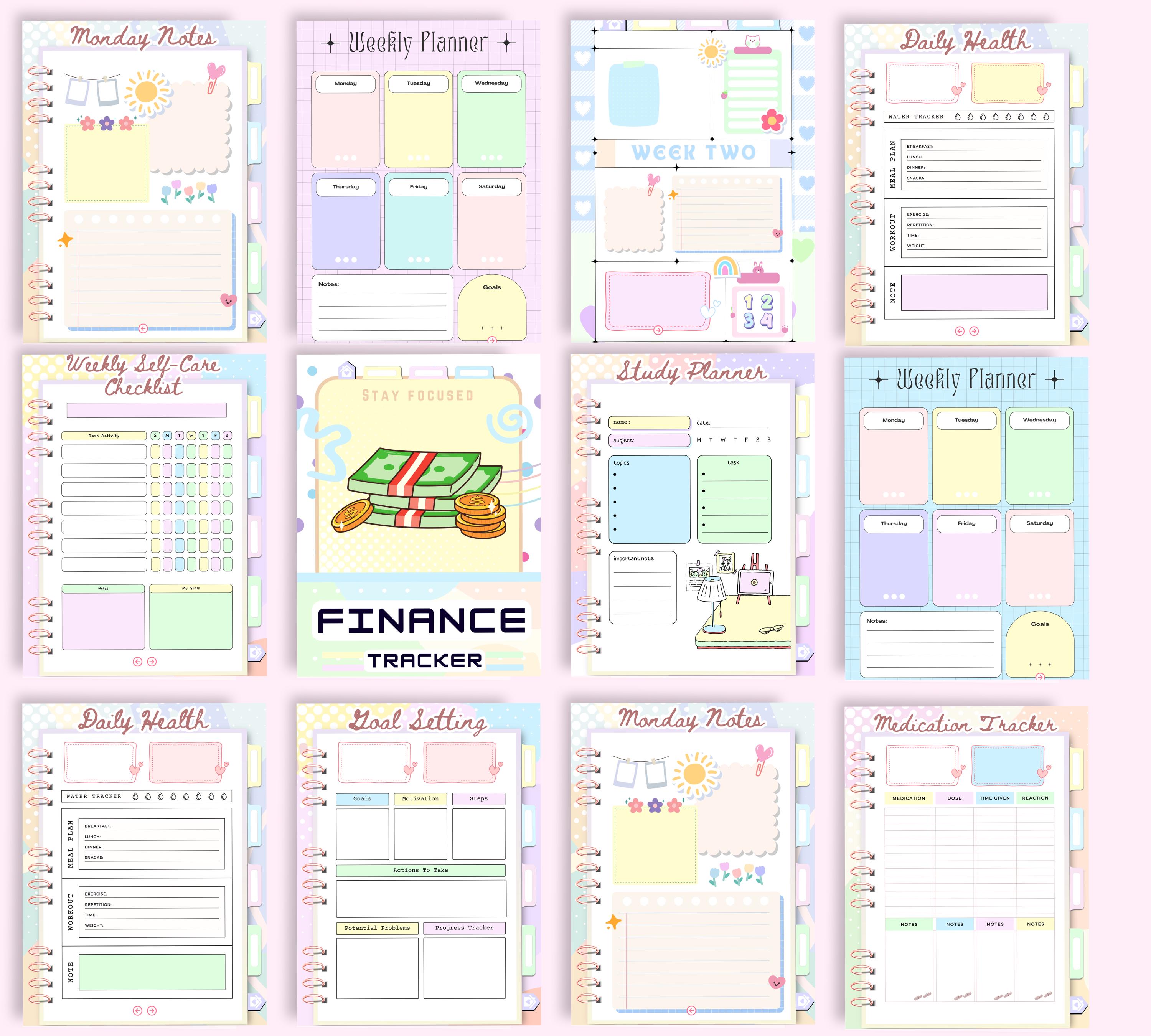Ultimate Life Planner, Life Budget Planner, Undated Planner, Life ...