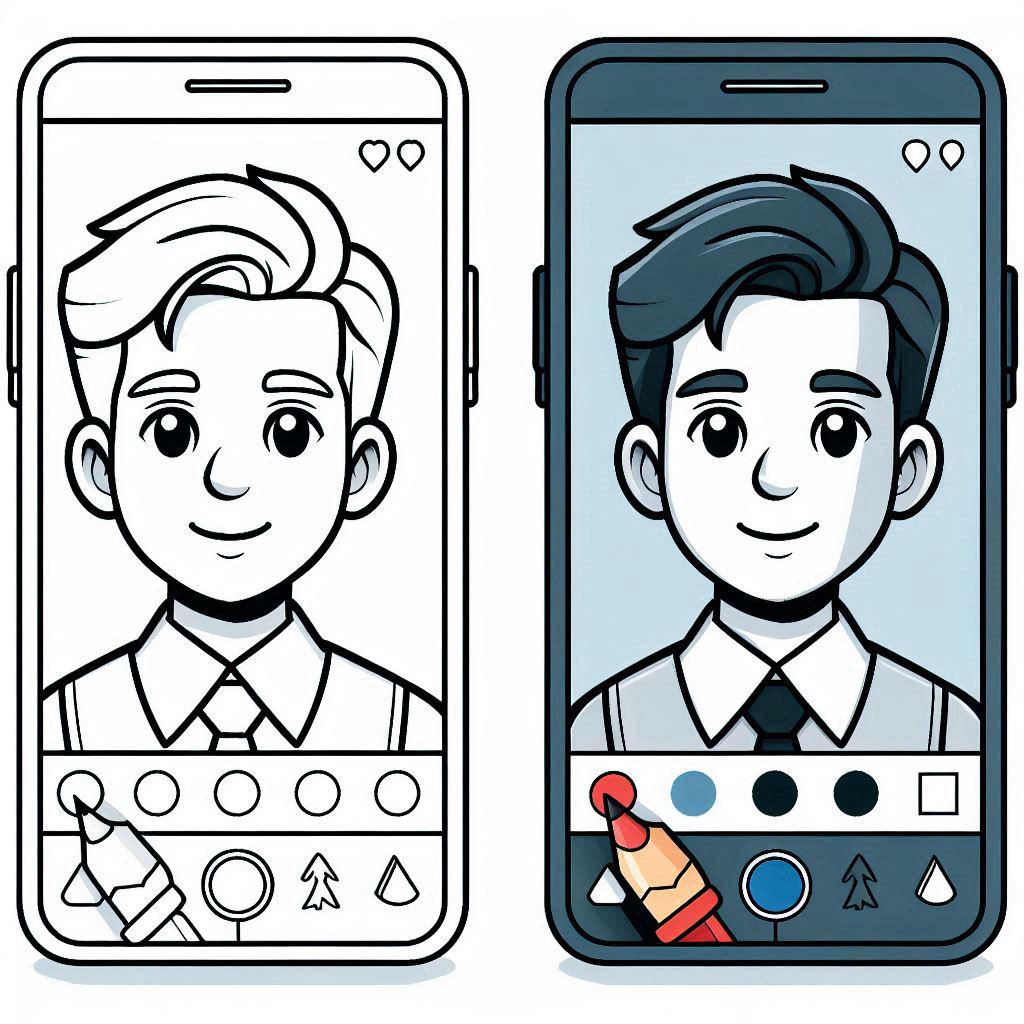 Techno Tints Coloring Book, Futuristic Digital Art Pages for Adults ...