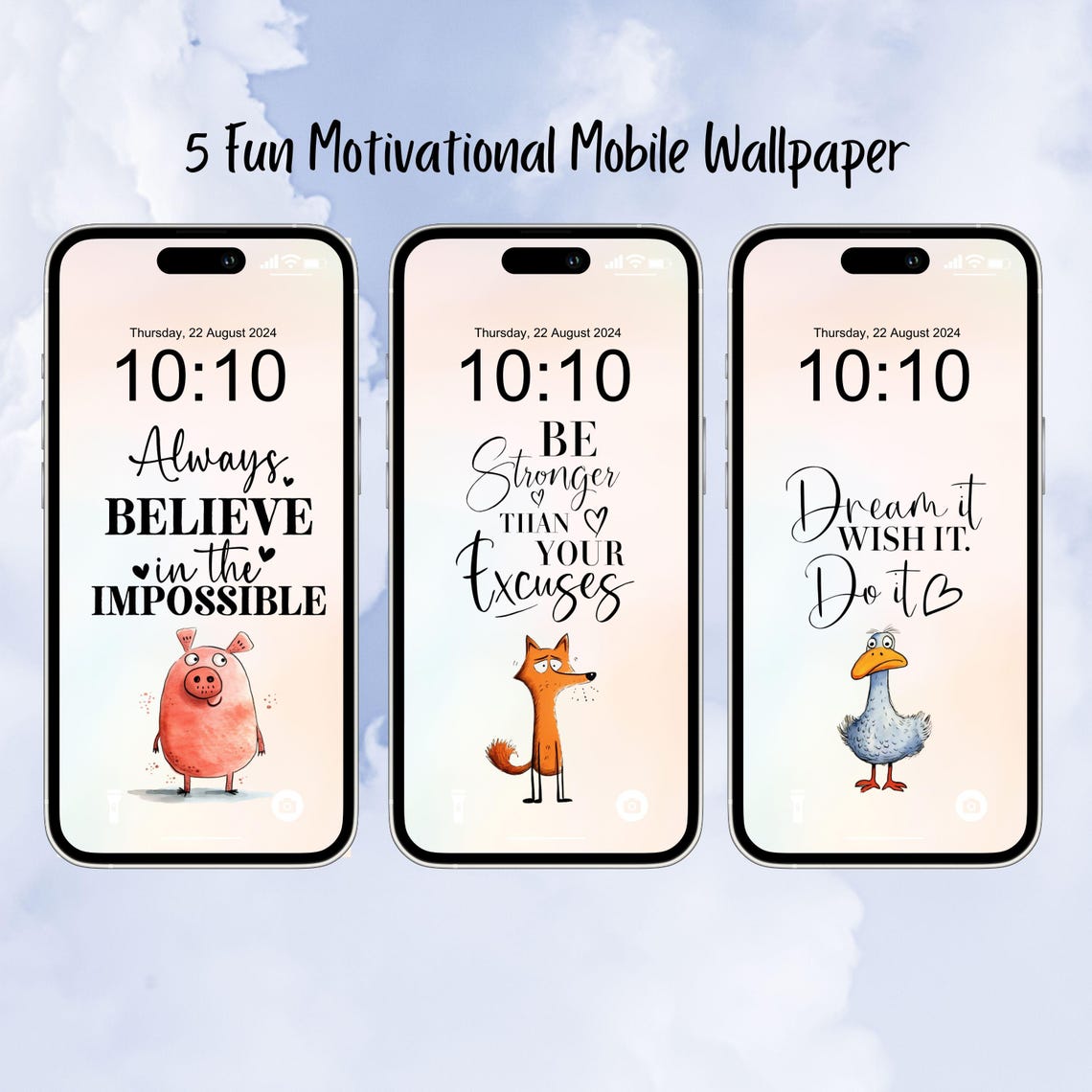 Kawaii Wallpaper, Cute Phone Wallpaper, Morning Affirmations ...
