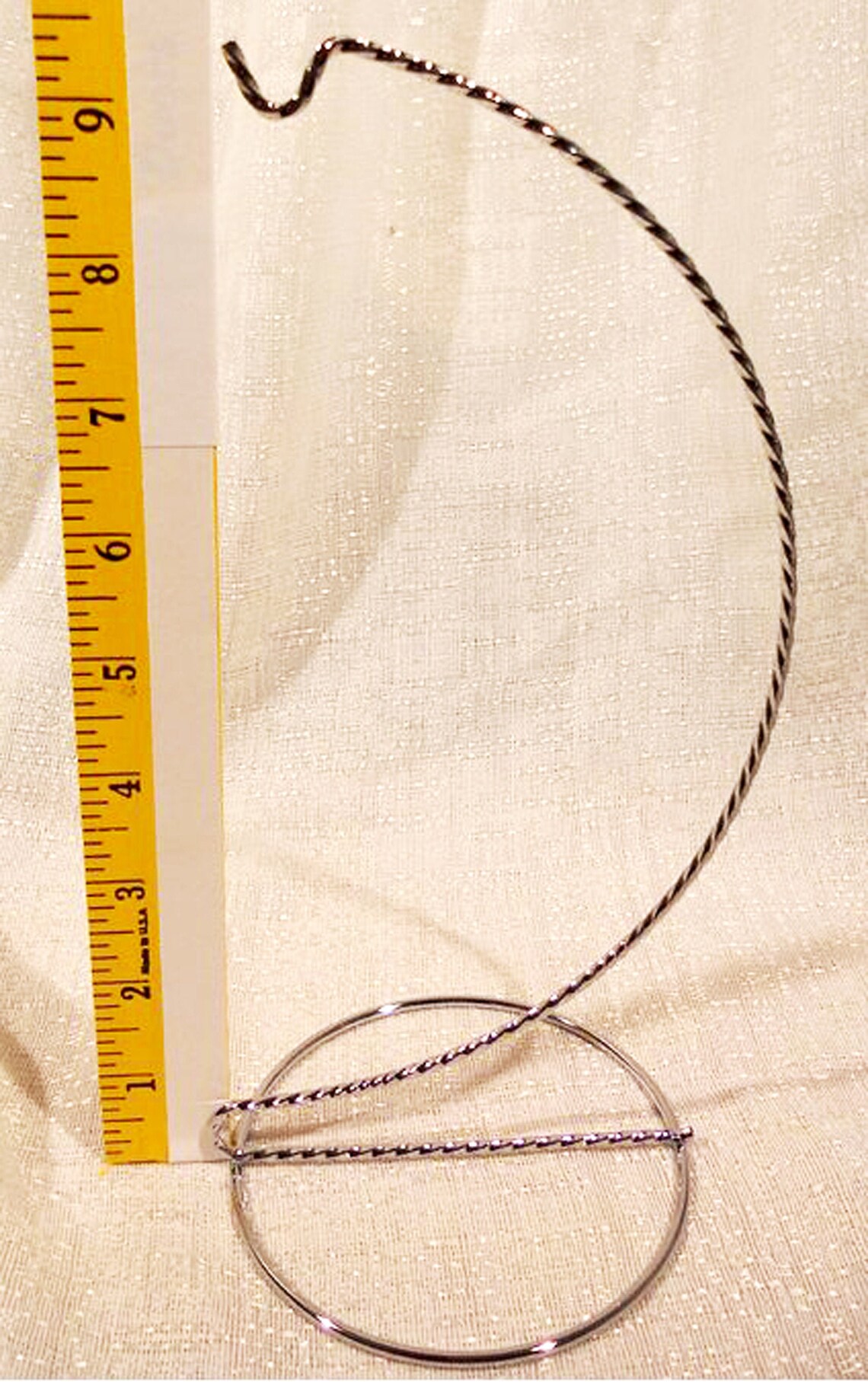 9 Inch Twisted Wire Stand for Stained Glass Pieces up to 8 Inches - Etsy