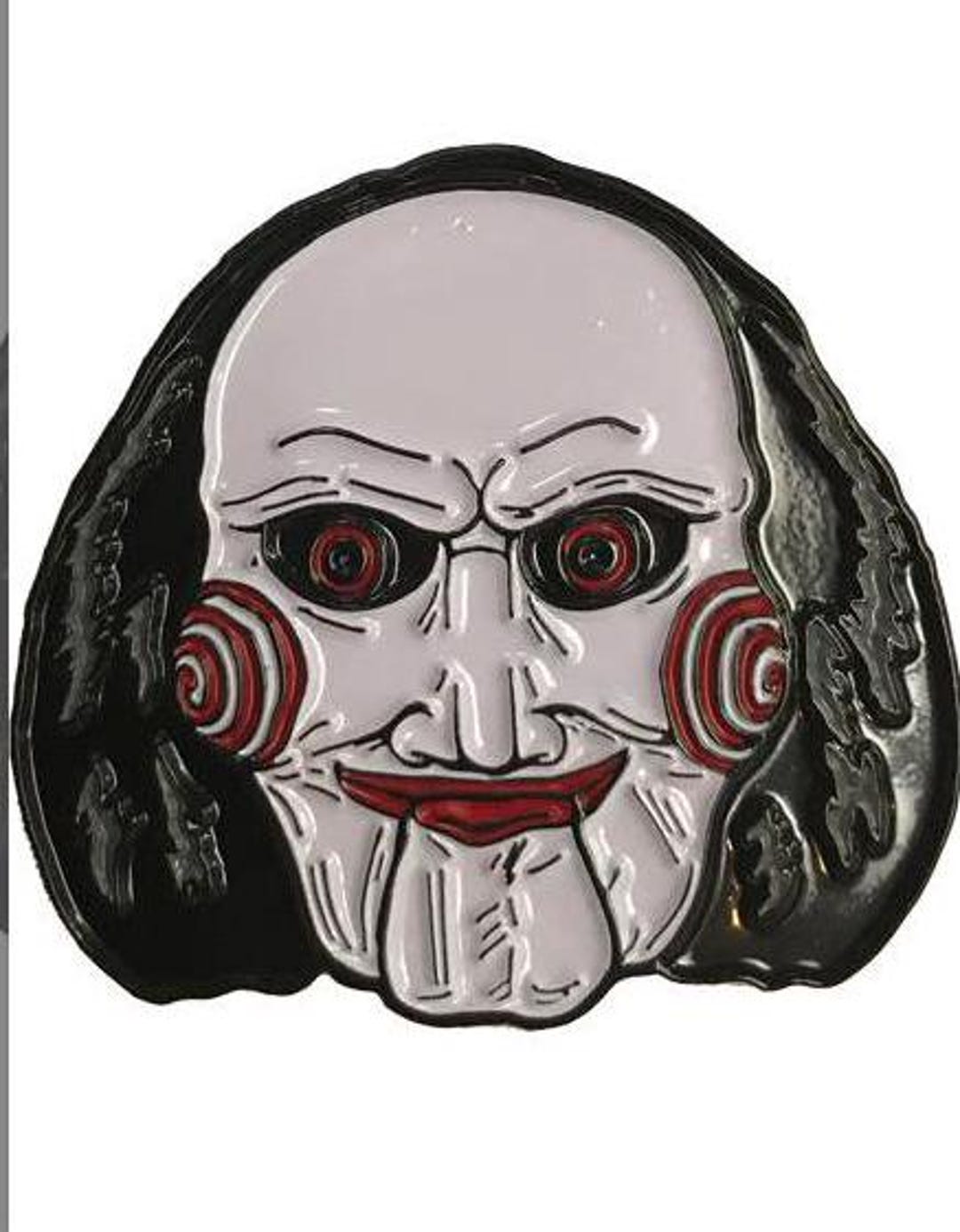 Saw Billy the Puppet Head Enamel Pin - Etsy