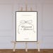 Wedding Welcome Sign Template Old Money Bow Scribble Illustration Sign ...