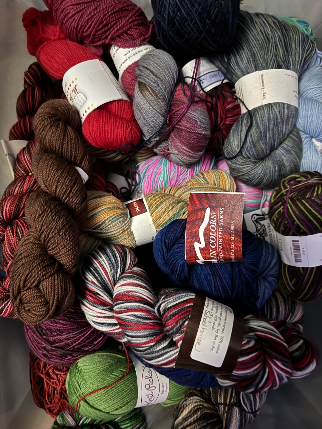 Yarn Shop Mystery Bag, You Pick Yarn Weight (3 Skeins) - 1 Type - Etsy