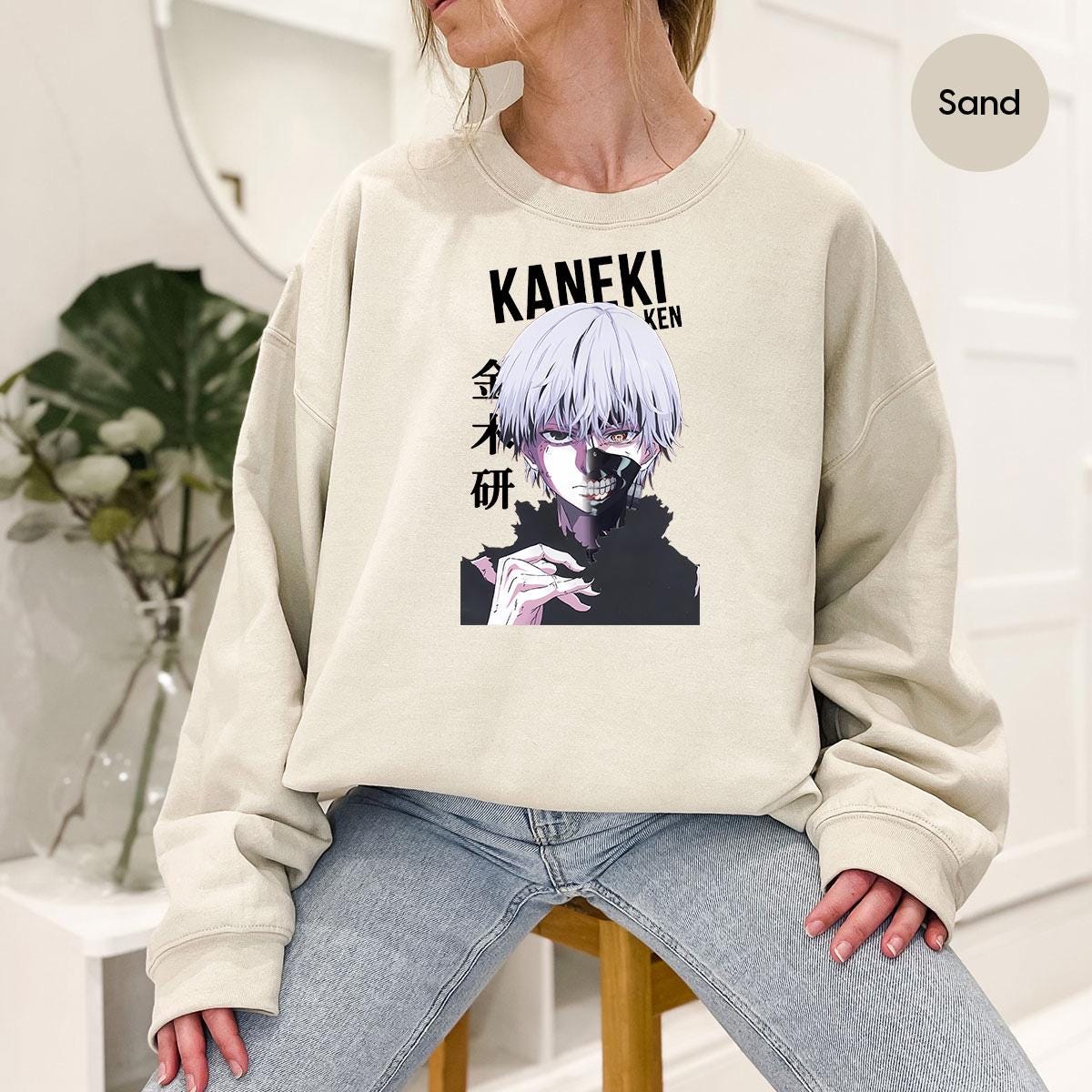 Tokyo Ghoul Shirt, Dark Anime Graphic Tee, Ghoul Inspired Character ...