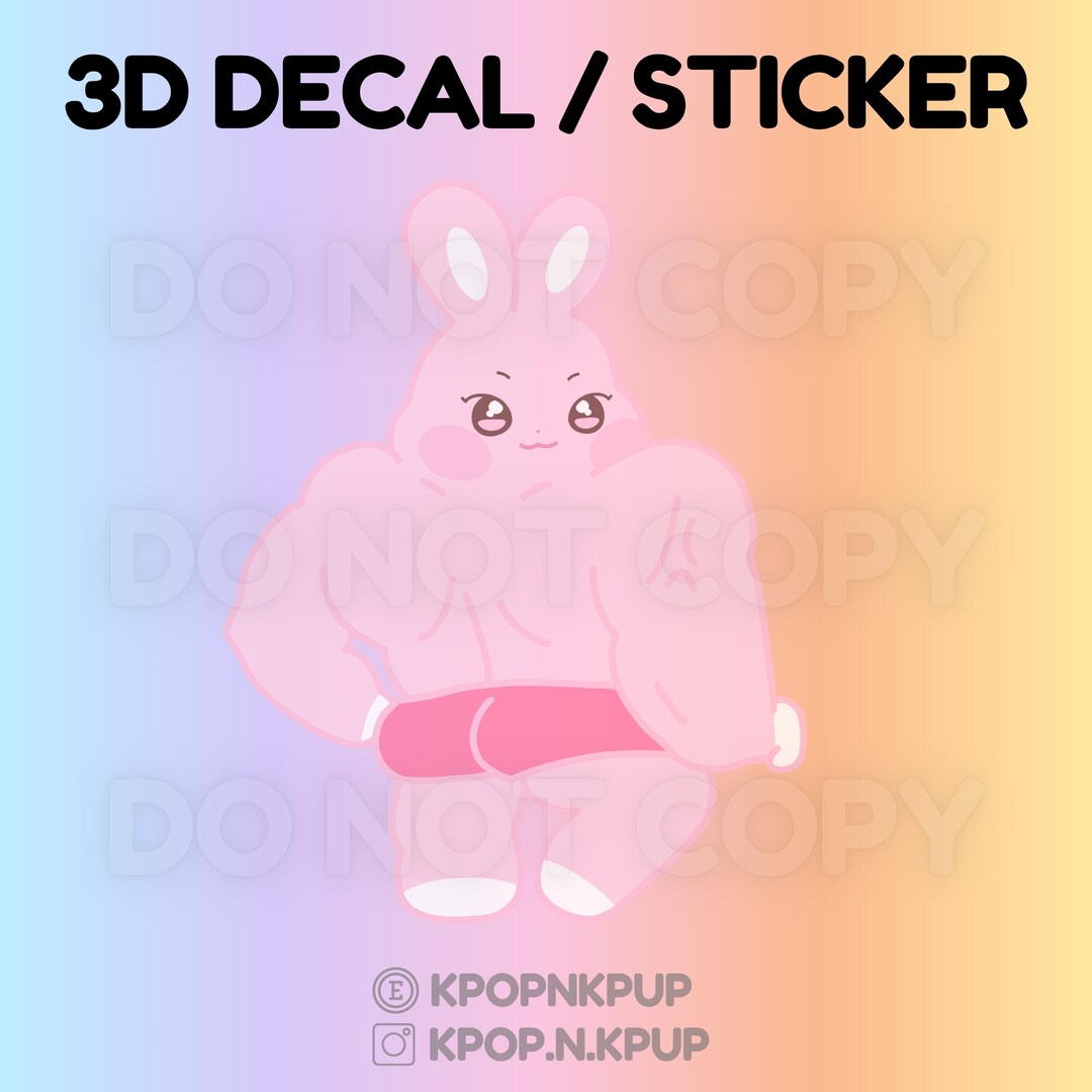 ATEEZ | BUFF ANITEEZ Seonghwa 3D Decal / Sticker - Etsy