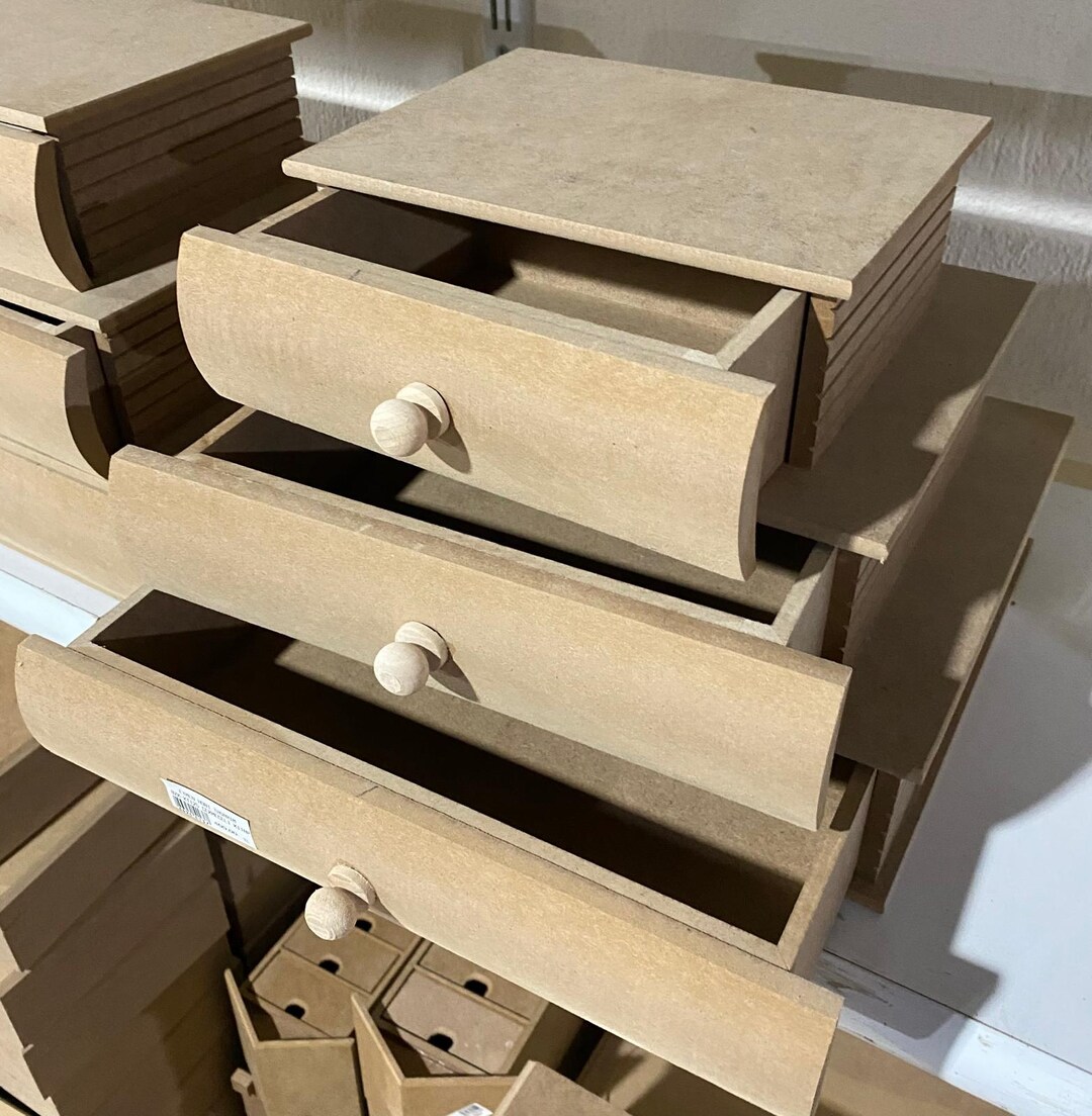 Wooden Small, Medium and Large Drawer Set - Etsy
