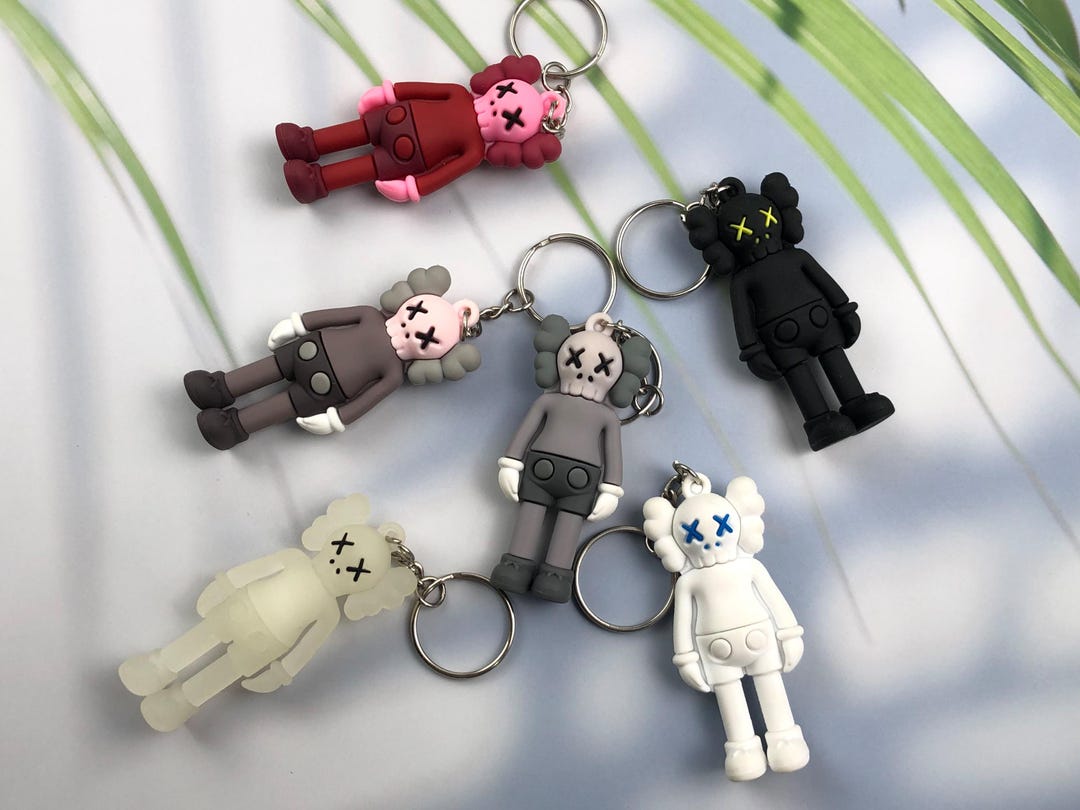 Kaws Keychain-kaws Style Keychain-kaws Silicone Keychain-kaws Backpack ...
