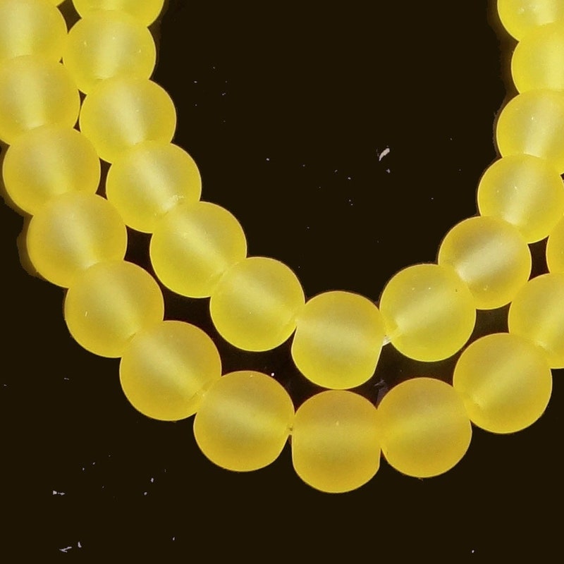 Sea Glass Mala Bead - Etsy