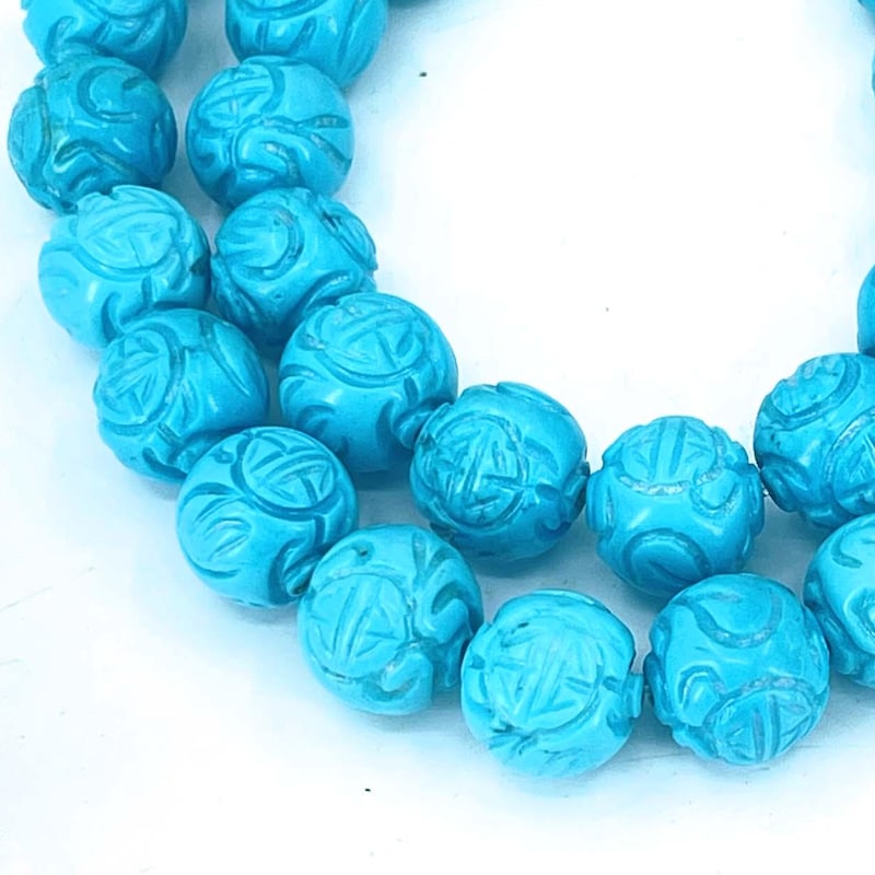 Hand Carved Beads - Etsy