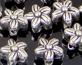 Pewter Flower | Etsy