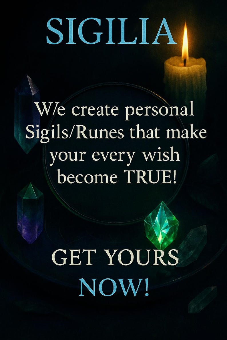 Seal of Opulent Flow – Ametist Sigil for Wealth, Opportunity, and ...