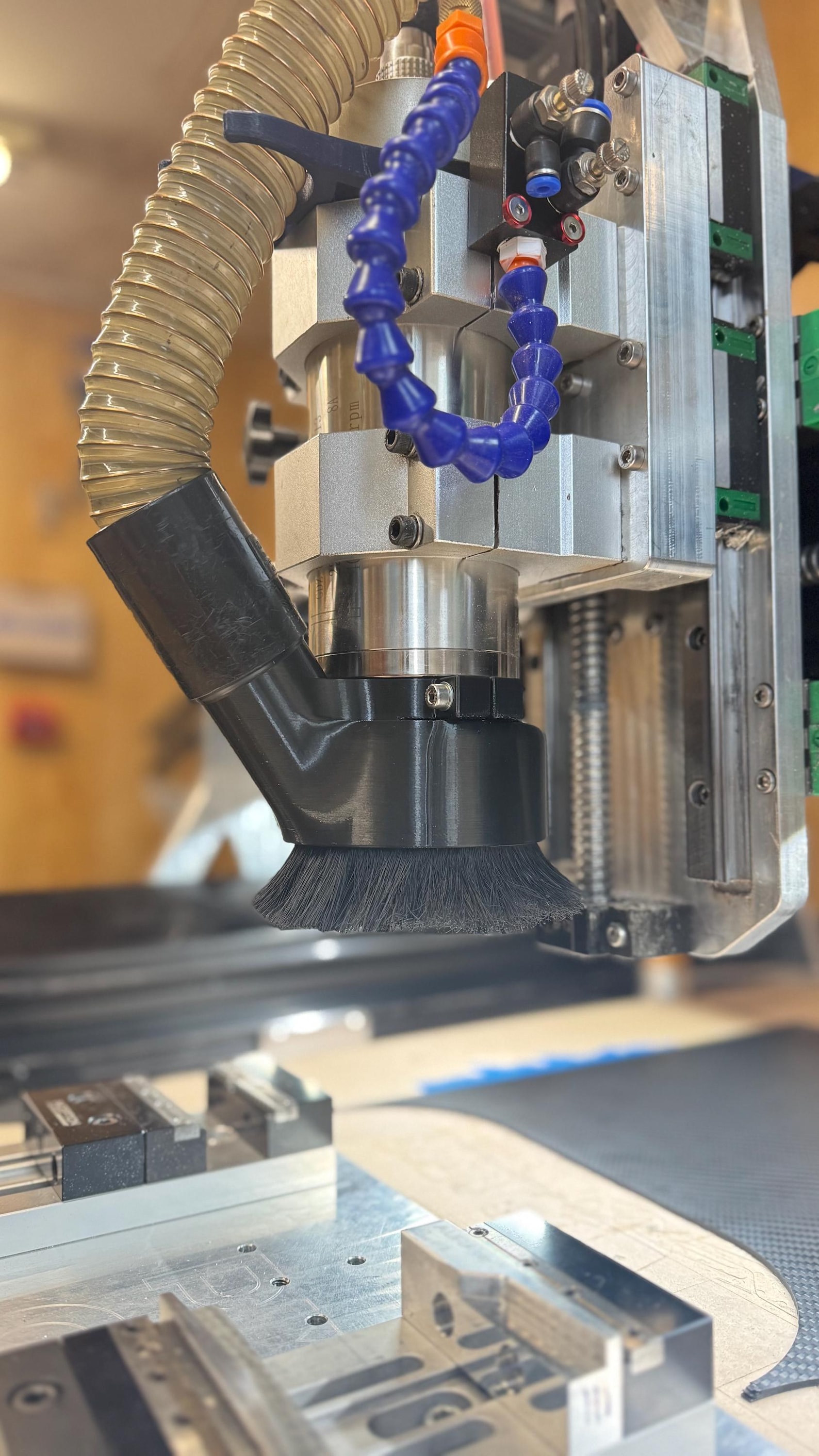 80mm CNC Dust Shoe – Precision Engineered for Clean Workspaces - Etsy