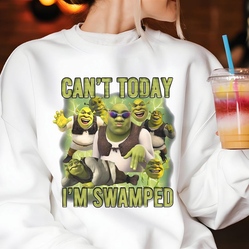 Can't Today, I'm Swamped PNG - Etsy