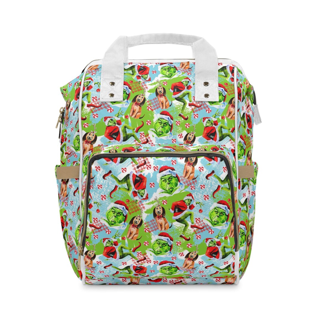 Grinch Diaper Backpack - Etsy