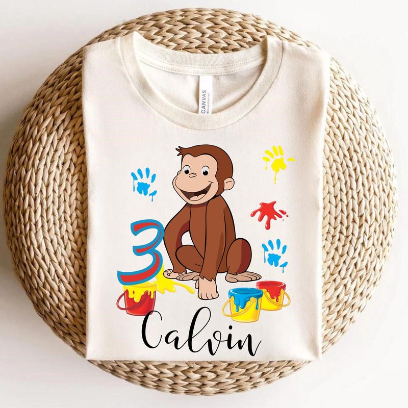 Curious George Shirt Men's - Etsy