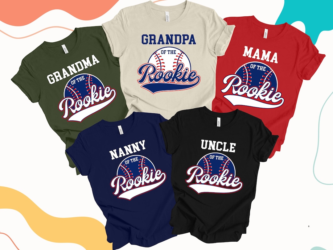 Rookie of the Birthday Shirt, Personalized Rookie Birthday Shirt ...