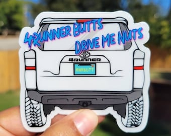 3rd Gen Toyota 4runner Window Decal. 4x4, SR5, Retro Toyota 4runner ...