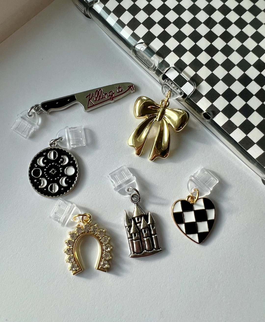 Kindle Dust Plug Charms/ Kindle Charms / Dust Plugs / E-reader/ Type C ...