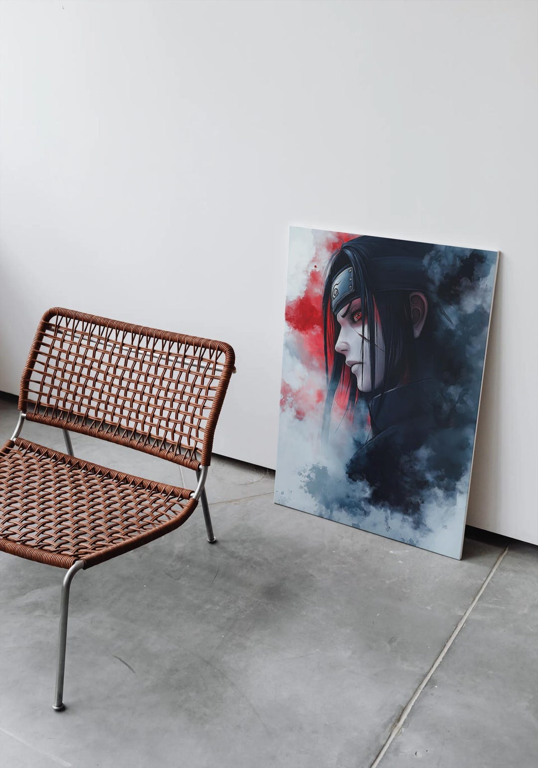 Uchiha Sasuke Poster - Sasuke Character Wall Art - Naruto Anime ...