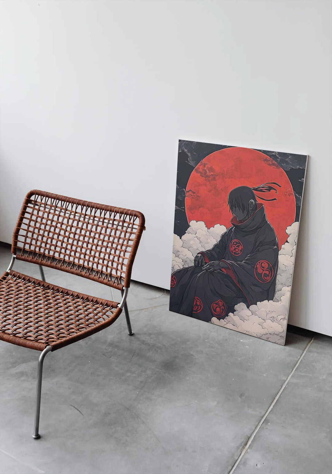 Itachi Uchiha Akatsuki Clan Poster - Naruto Shippuden Dark Side Itachi ...