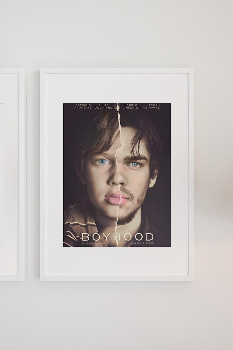 Boyhood | Music & Movie Poster | Vintage Film Art Print | TV Series ...
