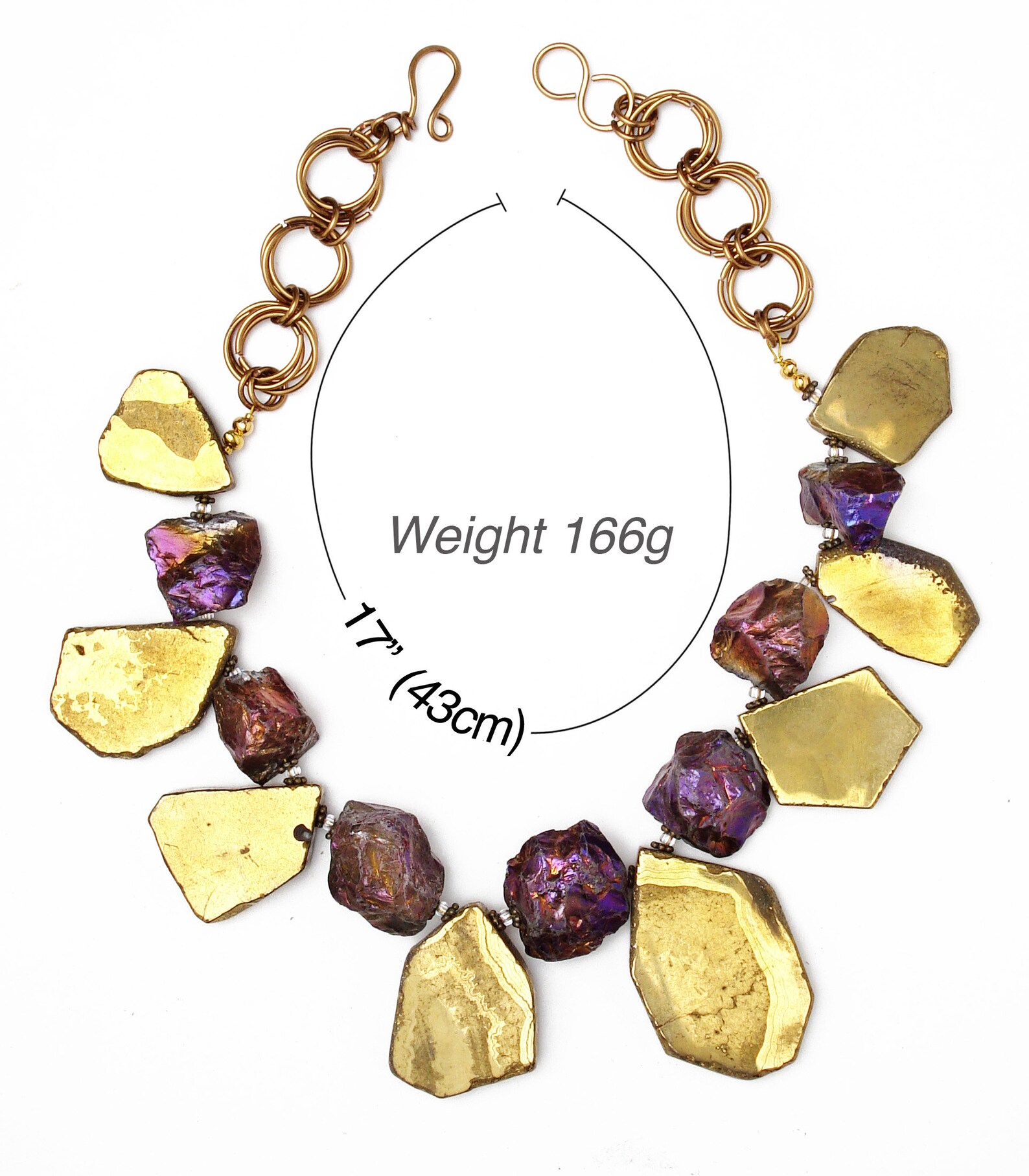 Polished Gold Titanium Quartz Slabs and Purple Titanium Quartz Chunky ...