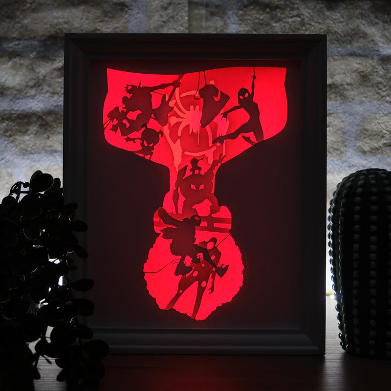 Spidey Shadow Box - Etsy