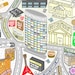 Angry Dan's New Illustrated Map of London Signed A1 Shipping Early ...
