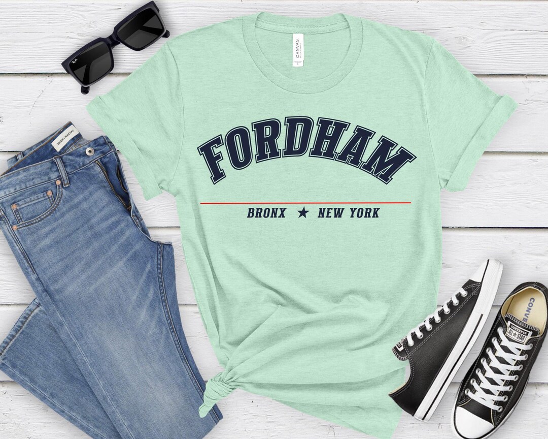 Varsity Fordham Bronx Barrio Short Sleeve T Shirt - Etsy