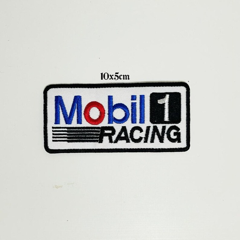 Formula 1 Mobil 1 Racing Sports Motorsports Patch Iron Sew on Jacket ...