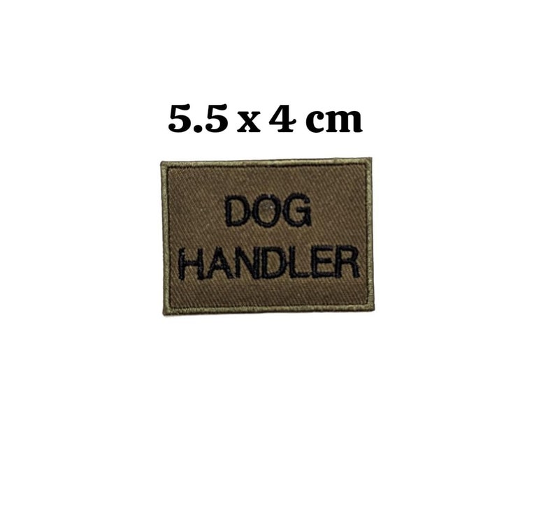 DOG Handler Security Police Protection Embroidered Badge Patch Iron on ...
